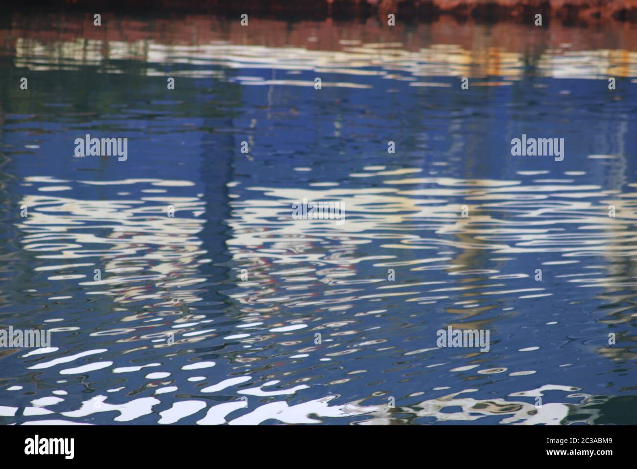 Reflections in water Stock Photo - Alamy