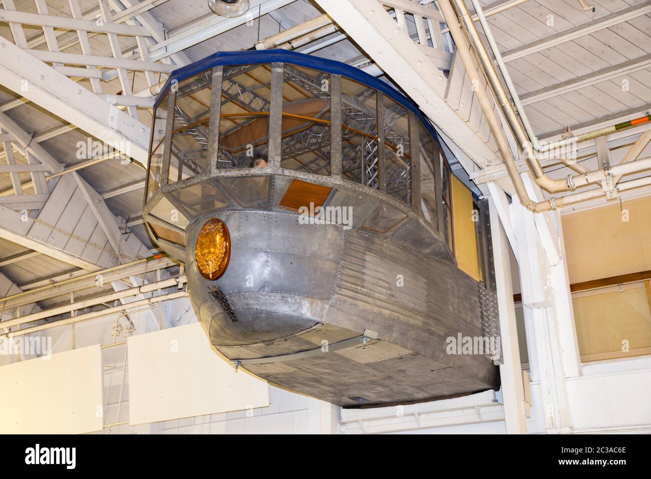 Forward portion of the Control car of His Majesties Airship R33 air ...