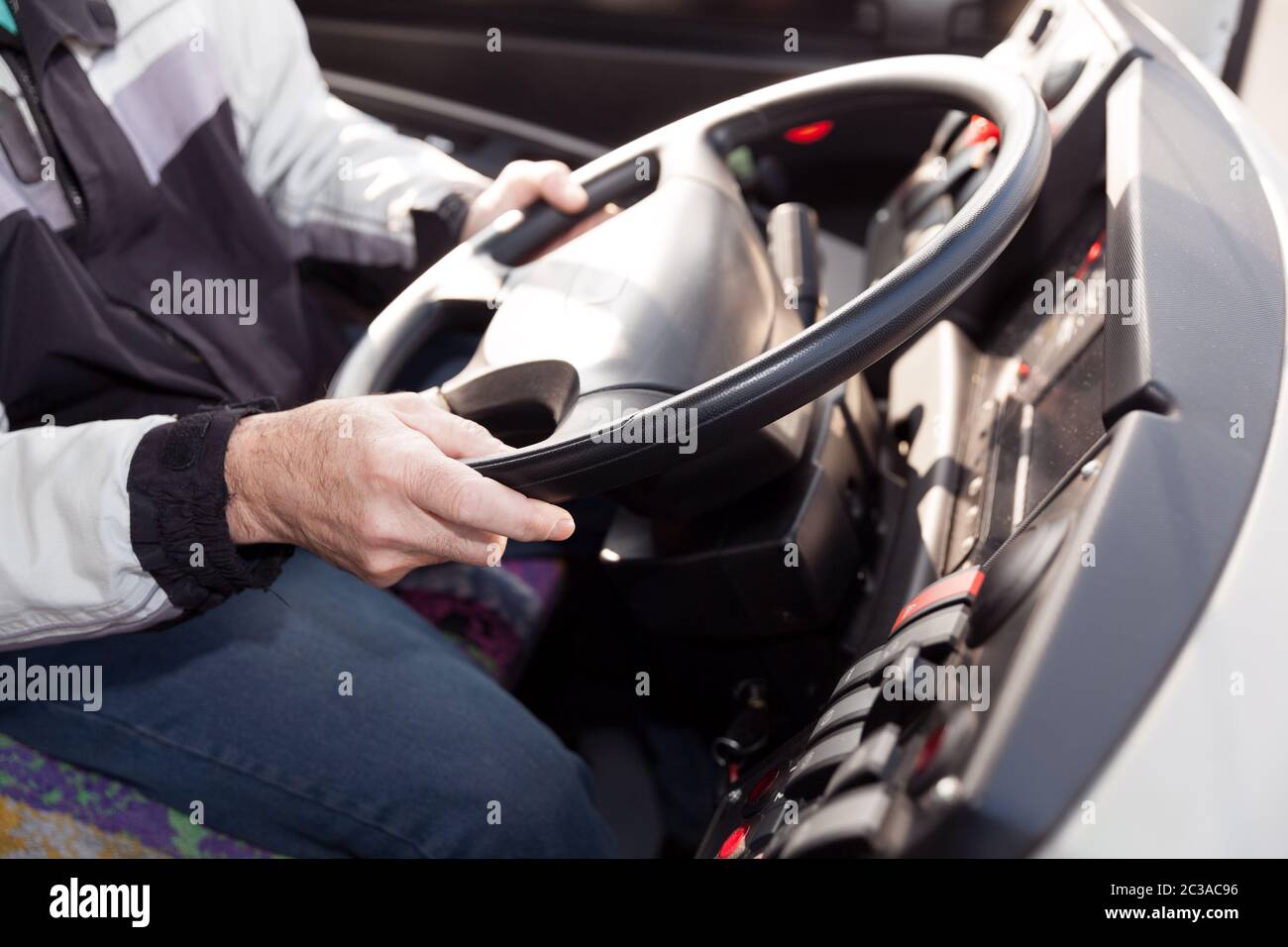 Commercial truck dashboard hi-res stock photography and images - Alamy