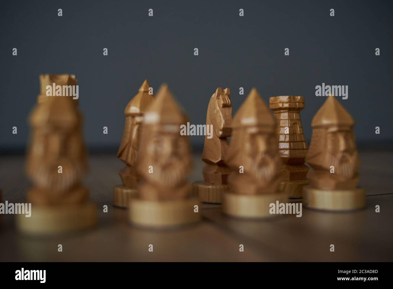 moving chess figure success play. Hand of player chess board game ...