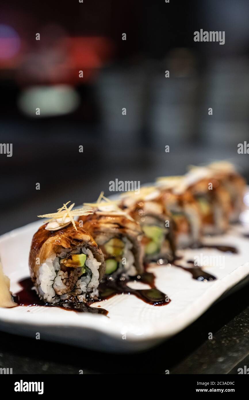 Unagi wasabi hi-res stock photography and images - Alamy