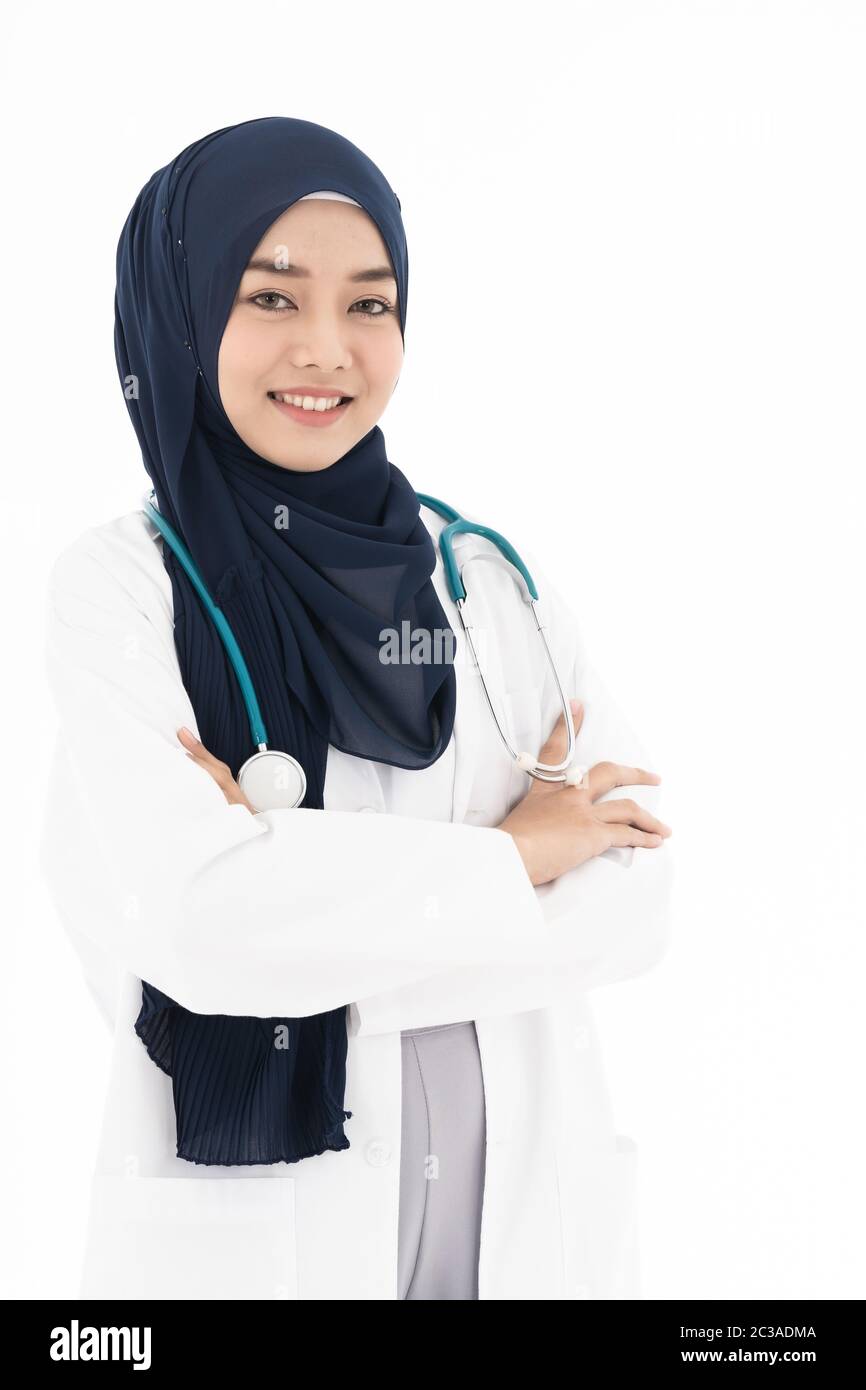 Muslim doctor hospital hi-res stock photography and images - Alamy
