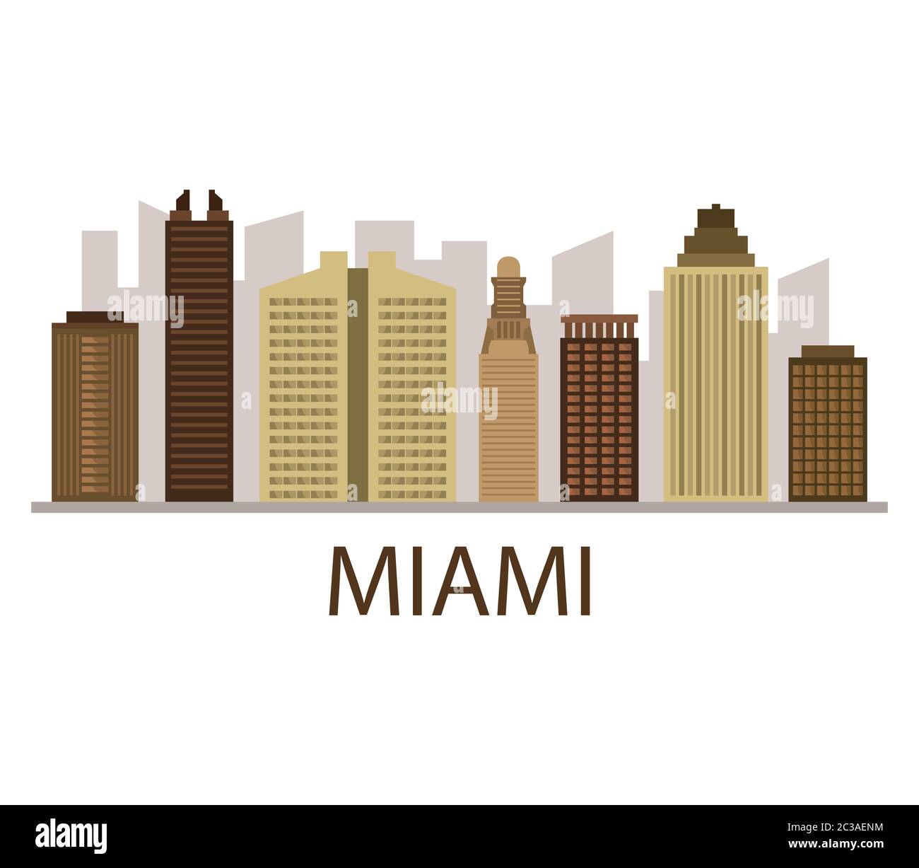Usa florida miami art Cut Out Stock Images & Pictures - Alamy