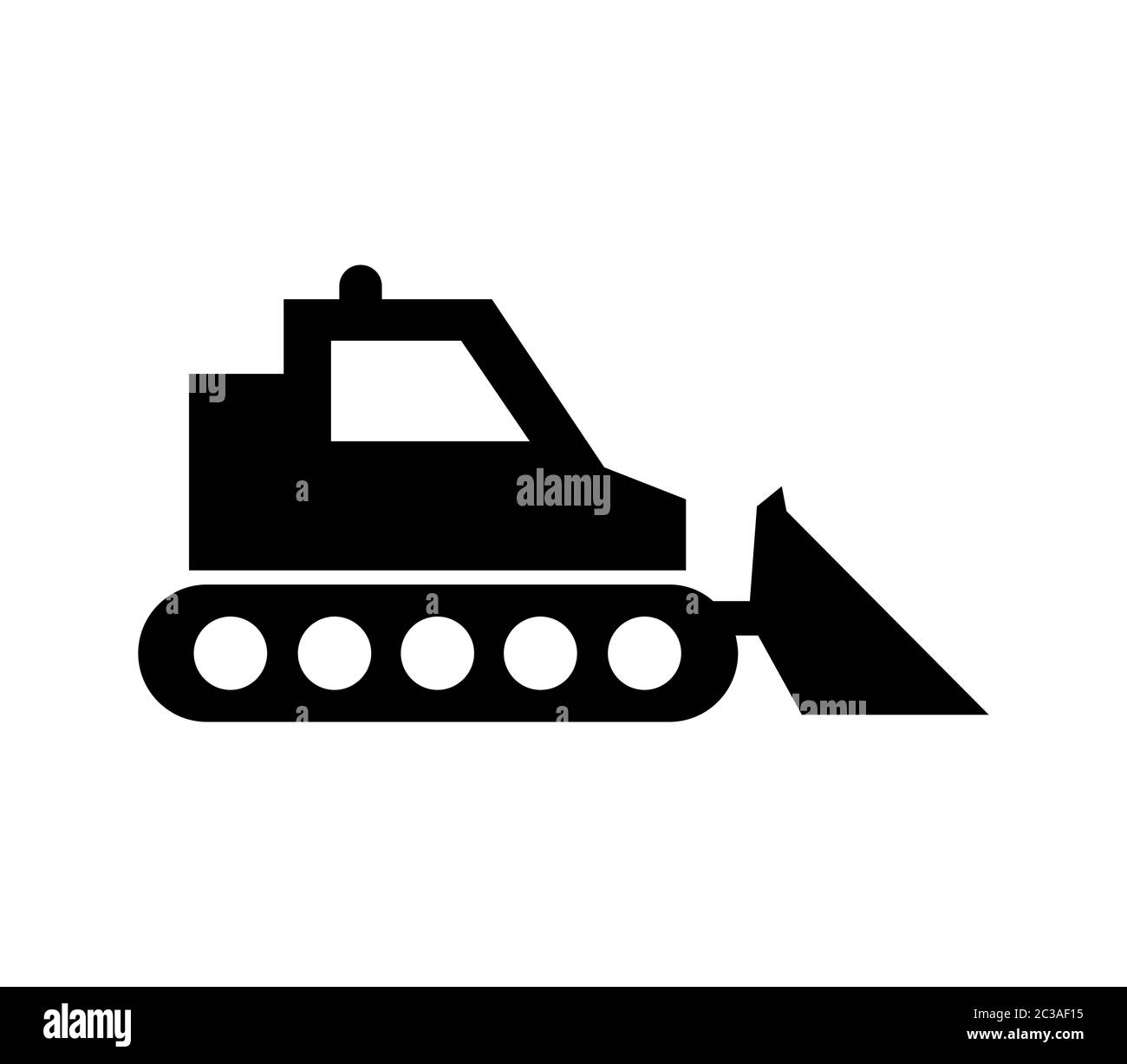 Excavator machine isolated icon hi-res stock photography and images - Alamy
