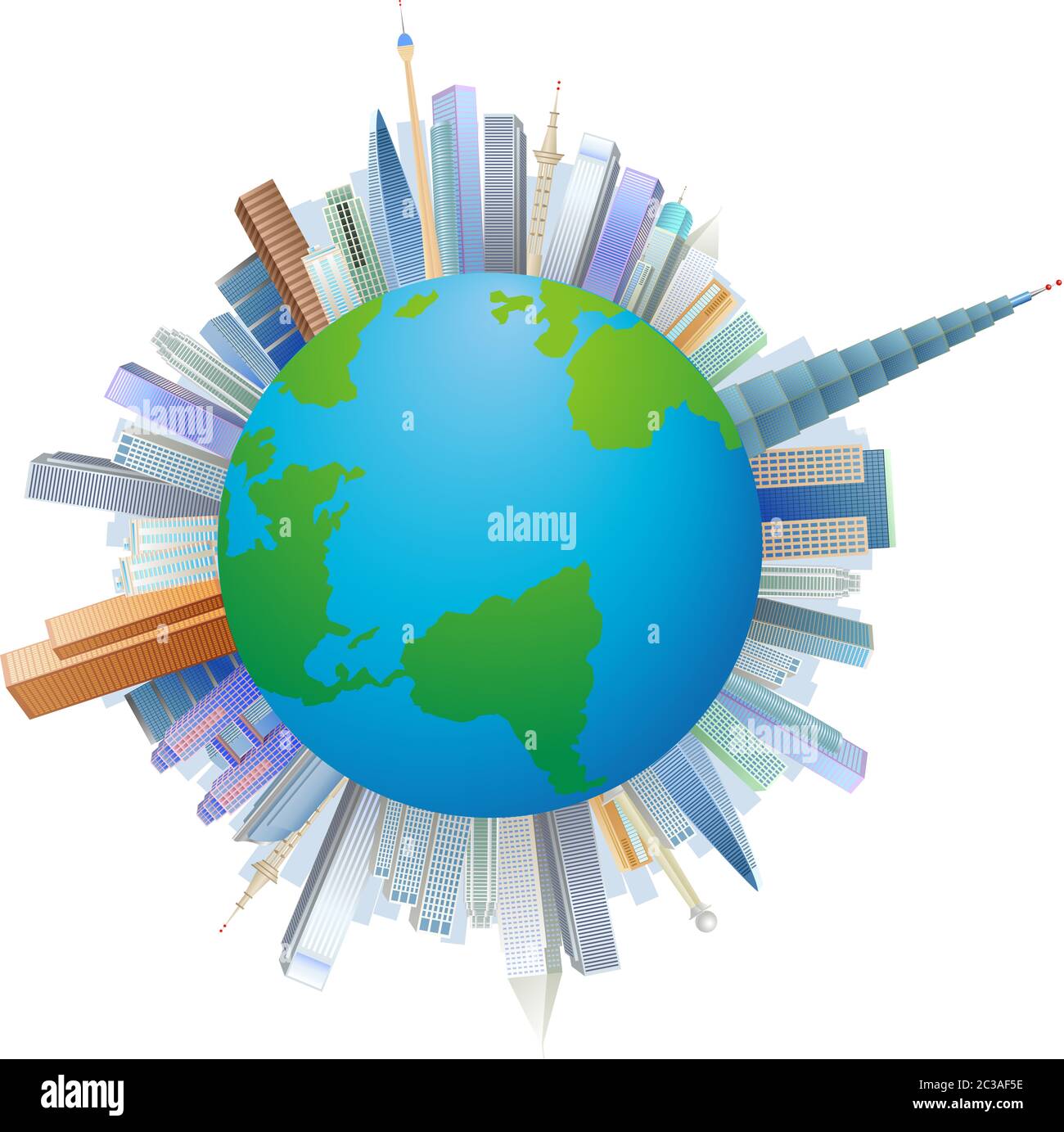 the world is full of buildings Stock Photo - Alamy