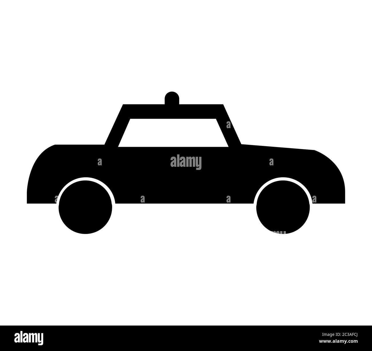 Car icon in vector Cut Out Stock Images & Pictures - Alamy