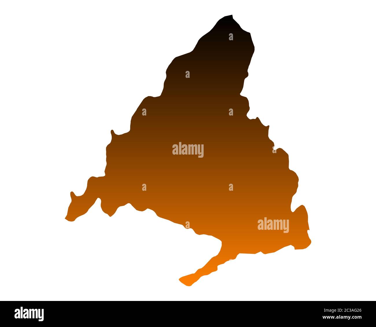 Map of Madrid Stock Photo - Alamy