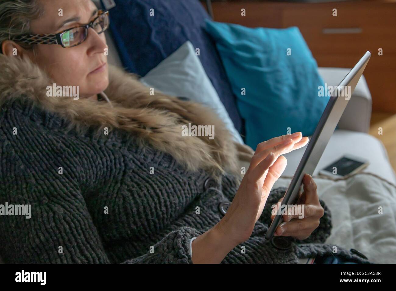 Present technology devices in place Stock Photo - Alamy