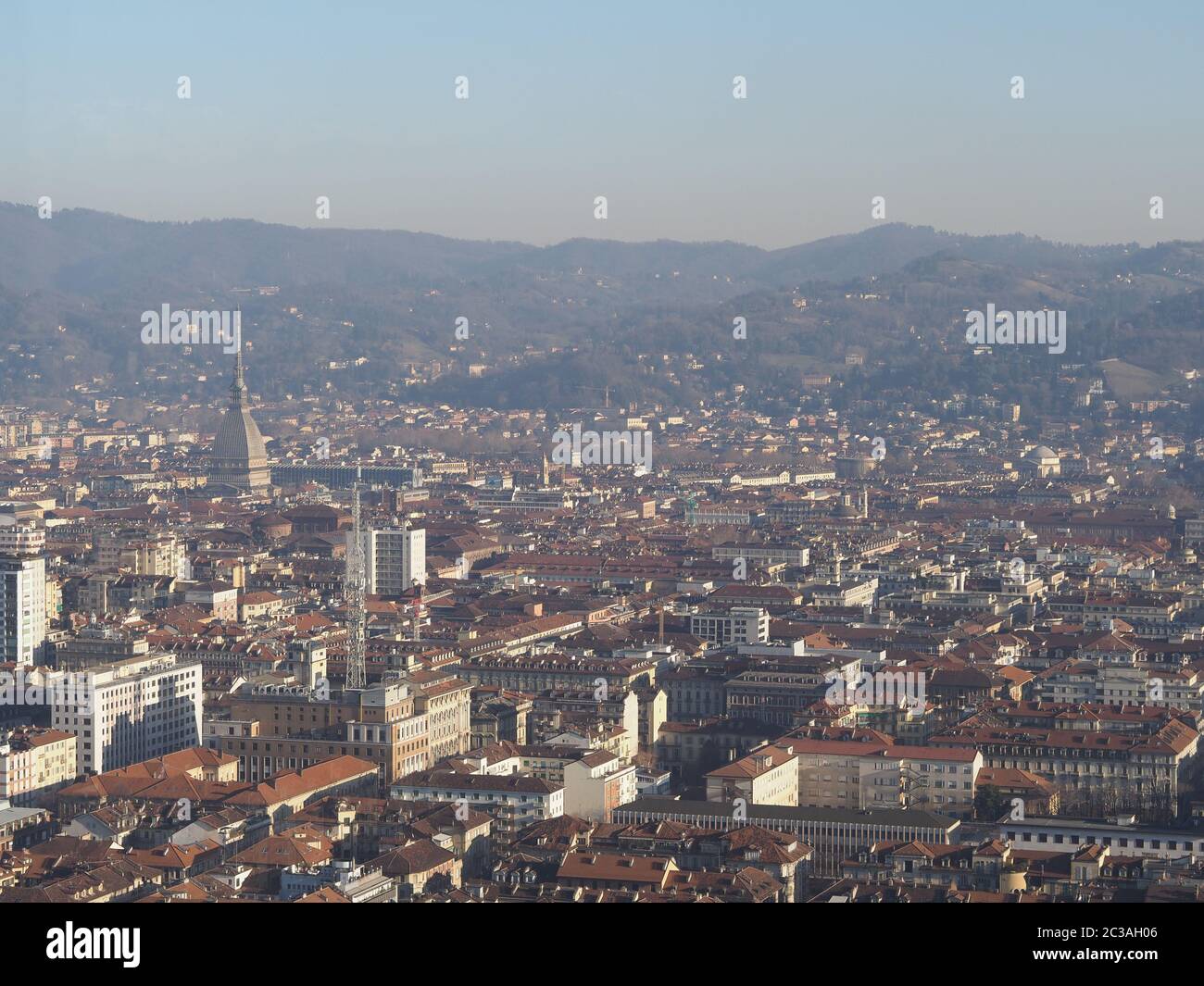 Aerial view of the city of Turin, Italy Stock Photo - Alamy
