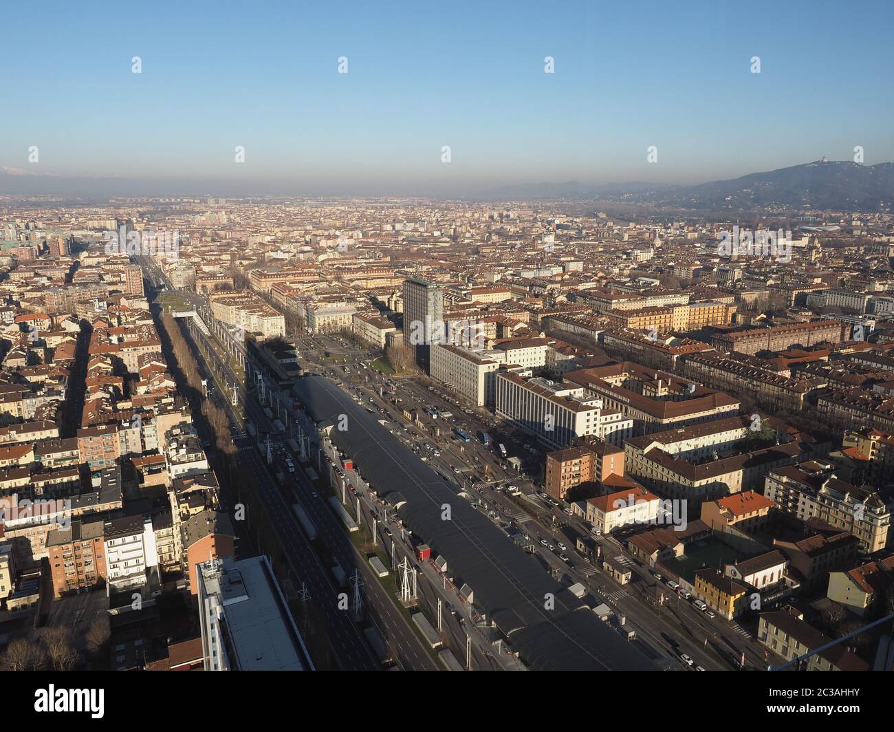 Aerial view of the city of Turin, Italy Stock Photo - Alamy