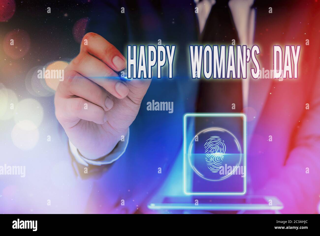 Writing note showing Happy Woman S Day. Business concept for to ...