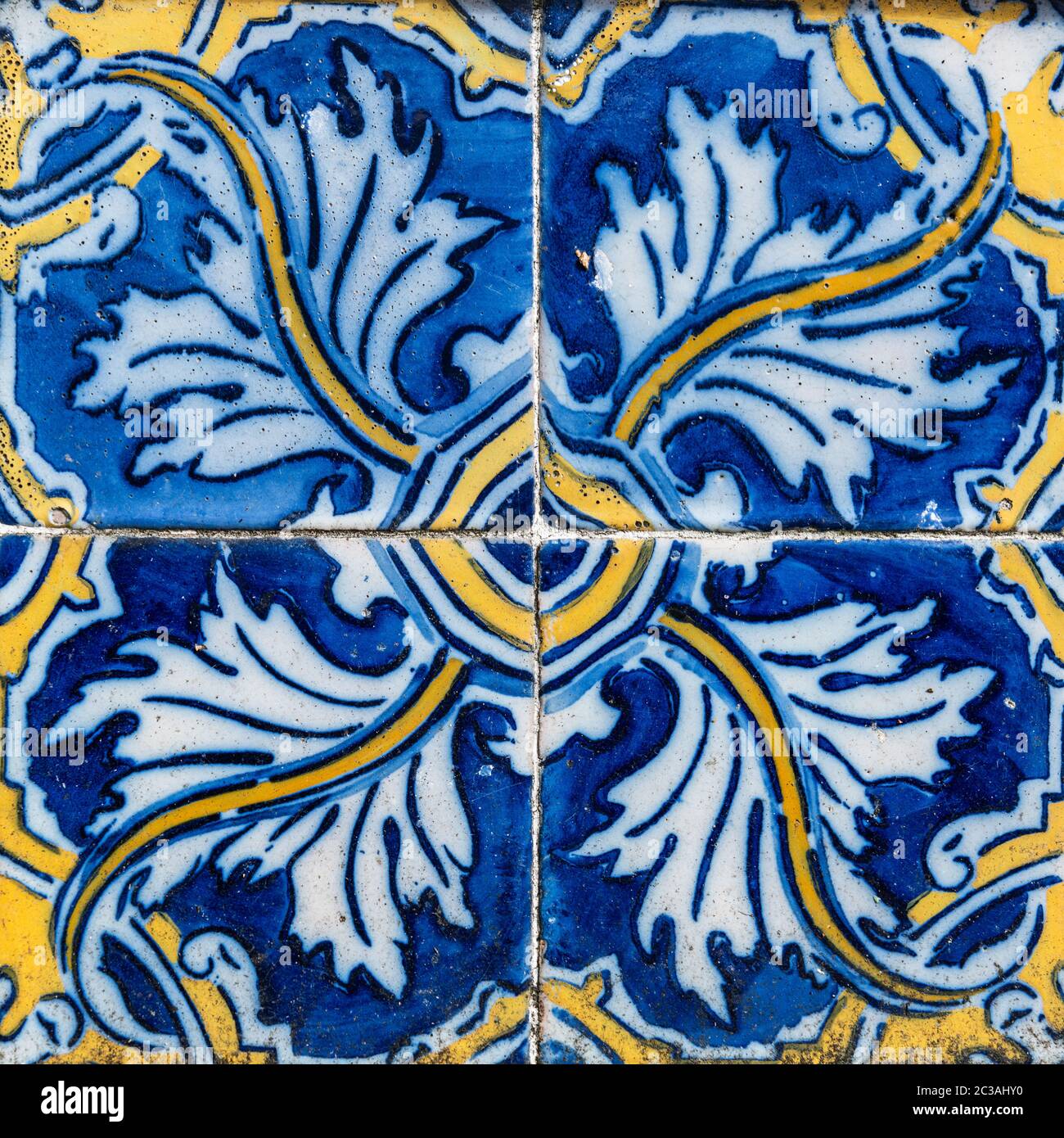 Vintage azulejos, traditional Portuguese tiles Stock Photo - Alamy