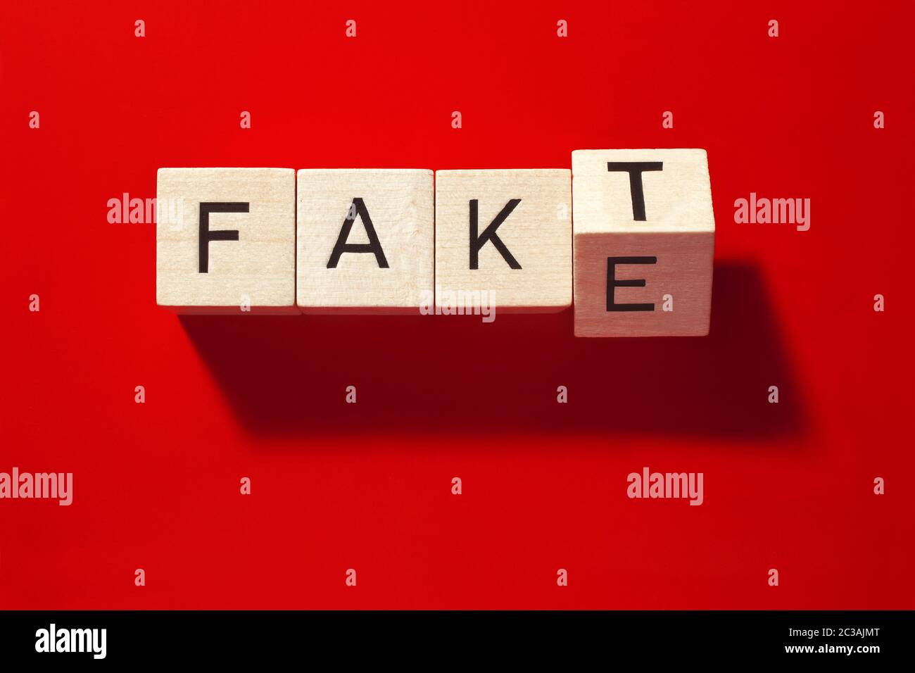 Fact or fake, symbol image, fake news, alternative facts, Germany ...