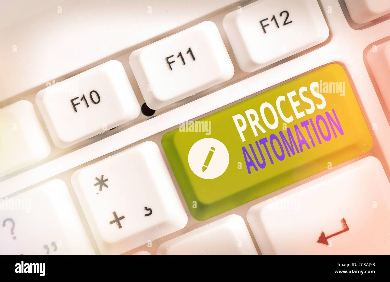 Handwriting text Process Automation. Conceptual photo the use of ...