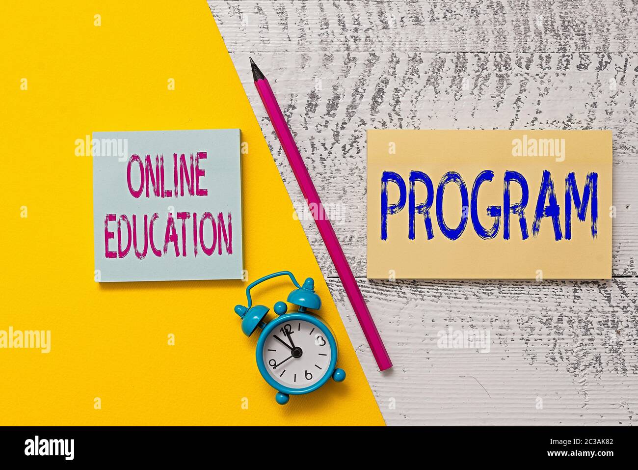 Handwriting text writing Online Education Program. Conceptual photo ...