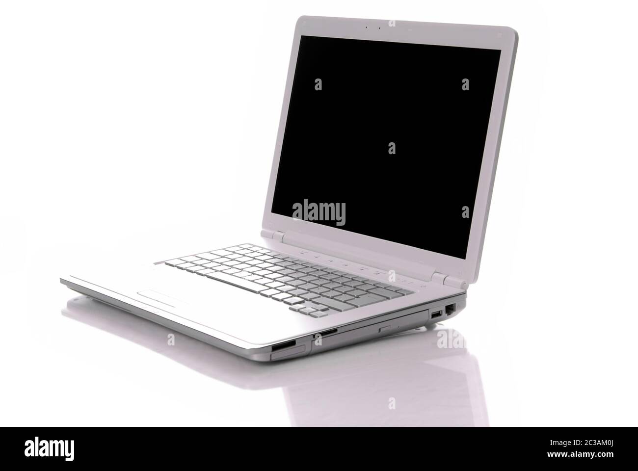 a personal computer isolated on white background Stock Photo - Alamy