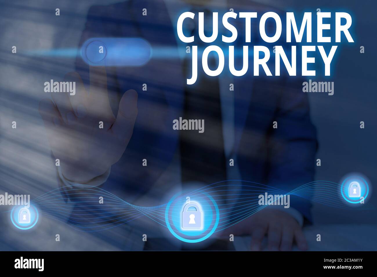 Handwriting Text Writing Customer Journey Conceptual Photo Complete