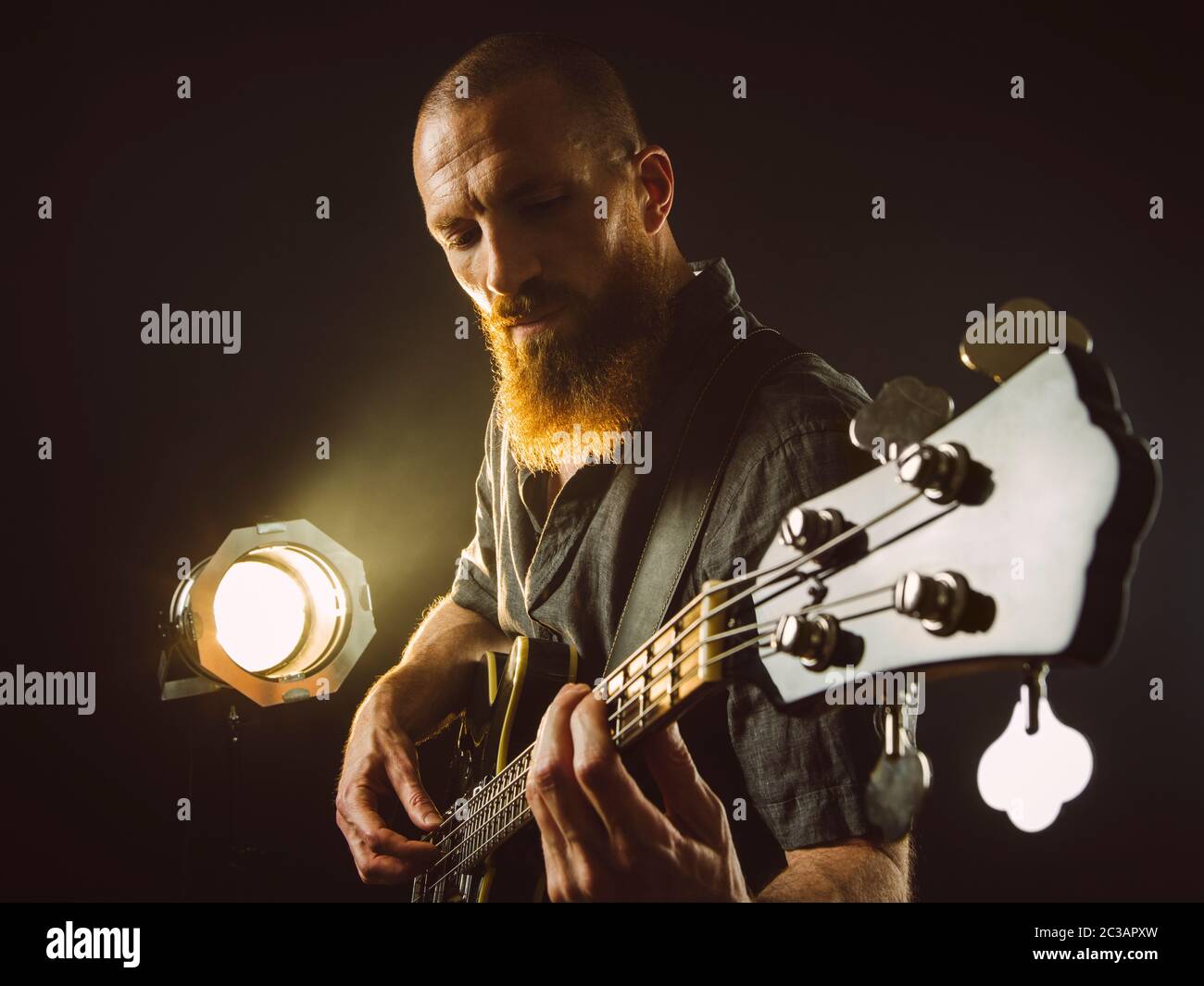 Man Playing Bass High Resolution Stock Photography and Images - Alamy