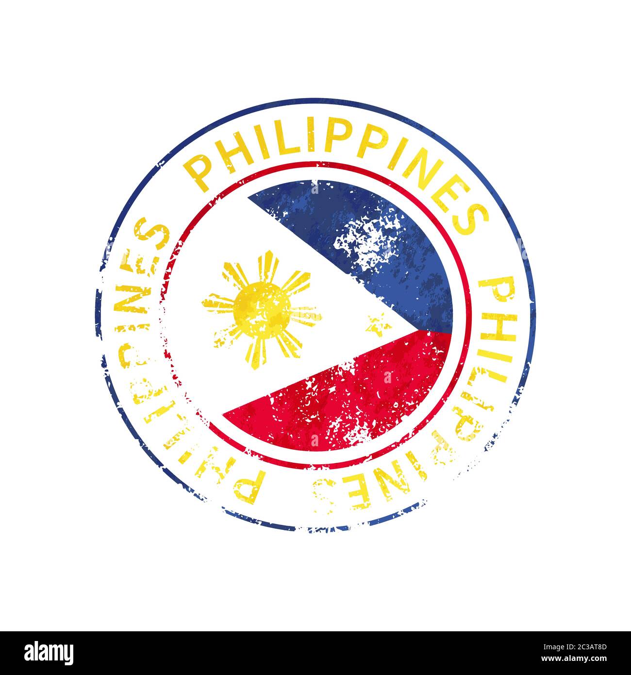 Vintage philippines map hi-res stock photography and images - Alamy