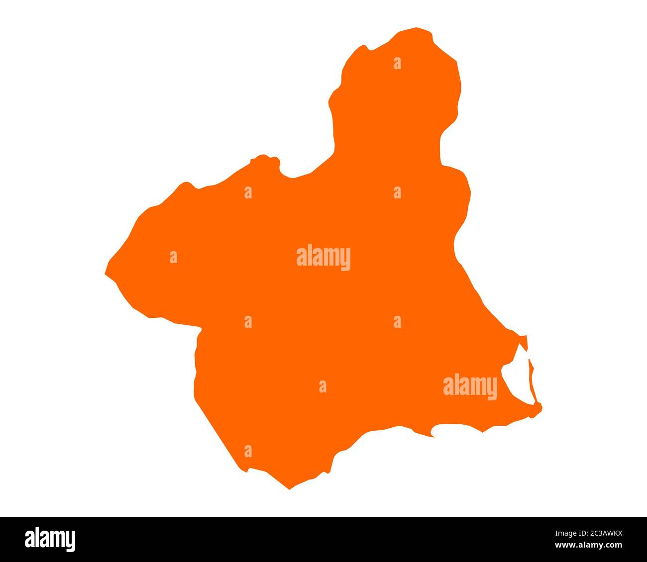 Map of murcia hi-res stock photography and images - Alamy