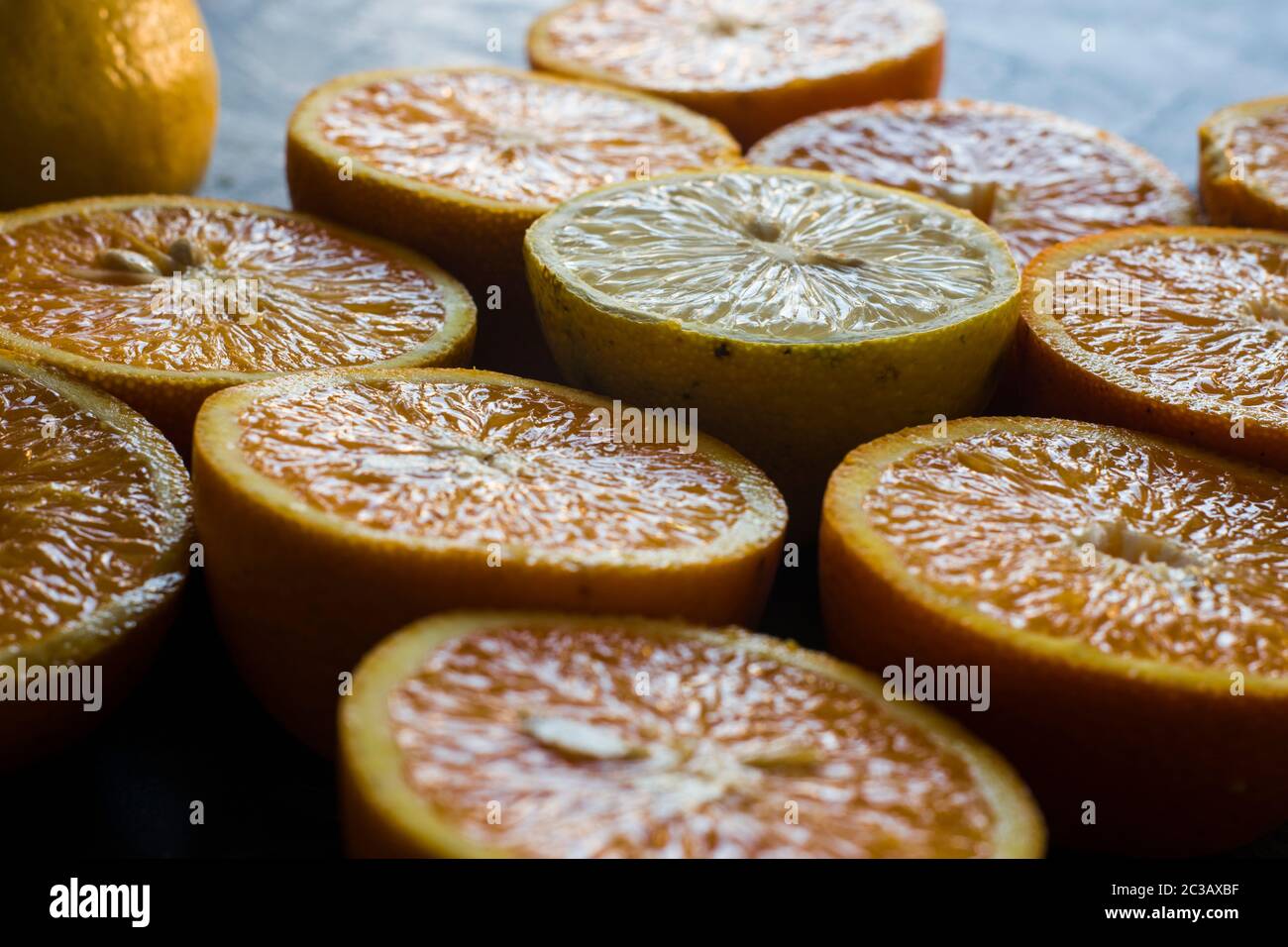 Cut in the middle hi-res stock photography and images - Alamy