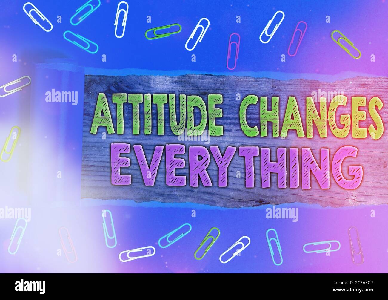 Word writing text Attitude Changes Everything. Business photo ...