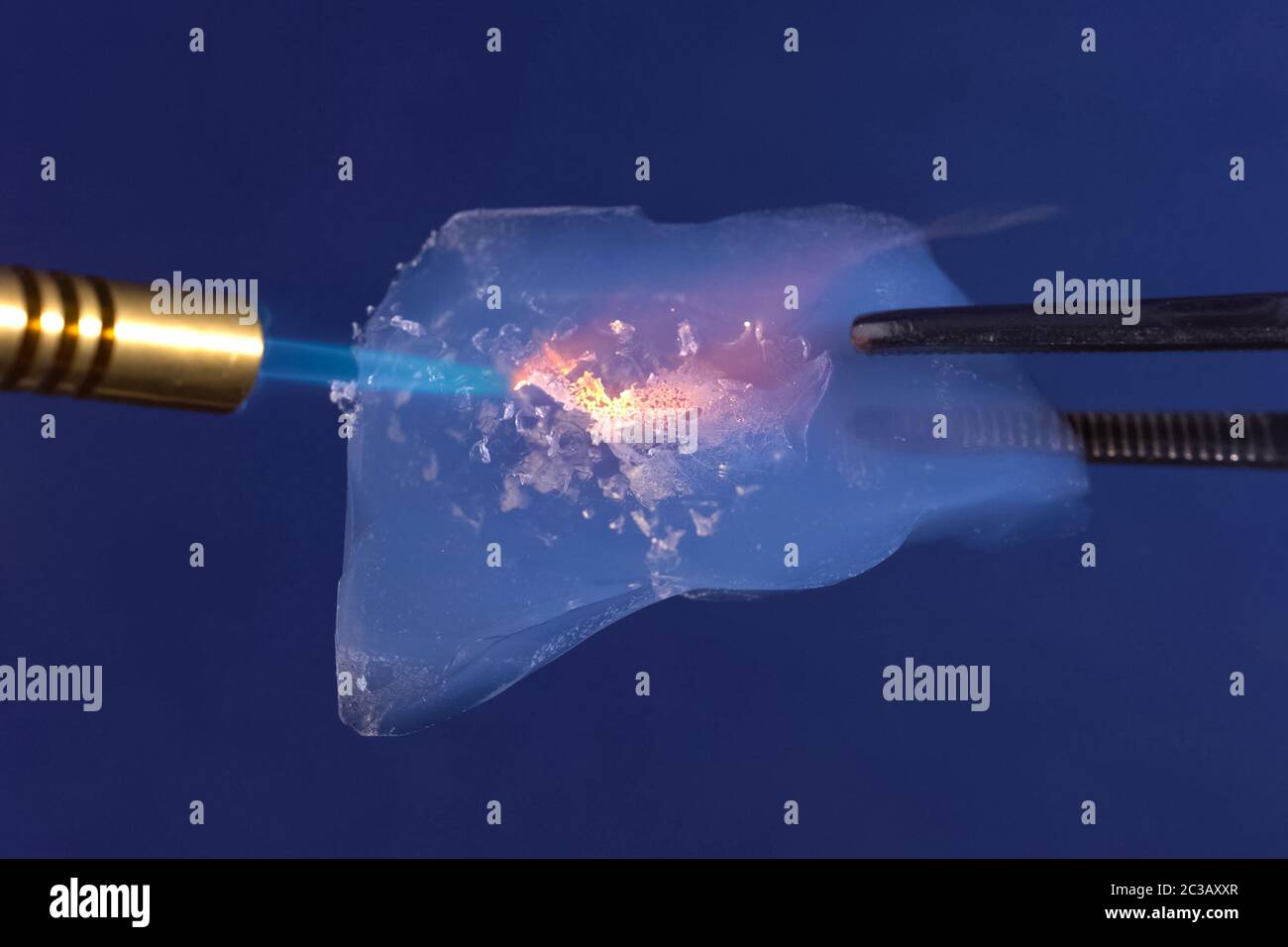 Airgel and experiences with it. aerogel properties Stock Photo - Alamy