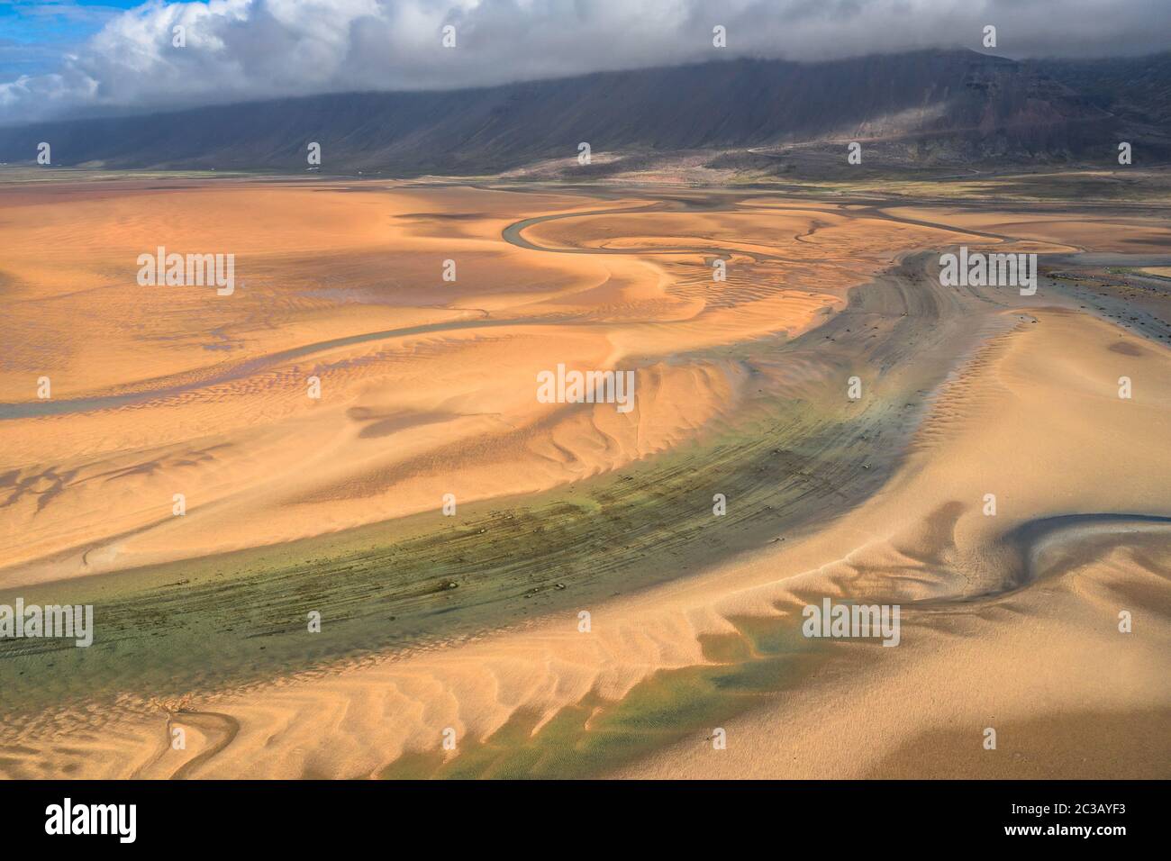 Sandy beach at the west fjords hi-res stock photography and images - Alamy