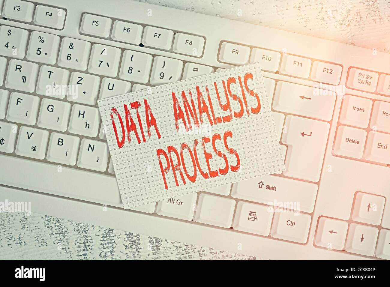 Writing Note Showing Data Analysis Process Business Concept For Build A Dashboard And Analyze