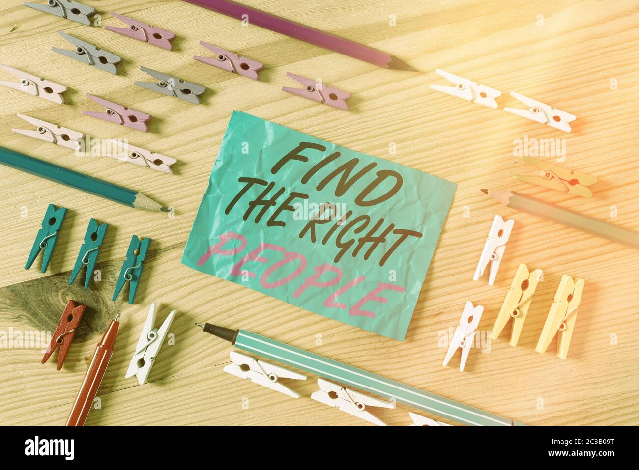 Conceptual hand writing showing Find The Right showing. Concept meaning ...