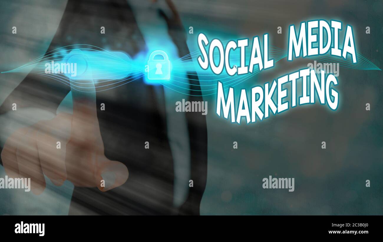Handwriting text Social Media Marketing. Conceptual photo showing ...