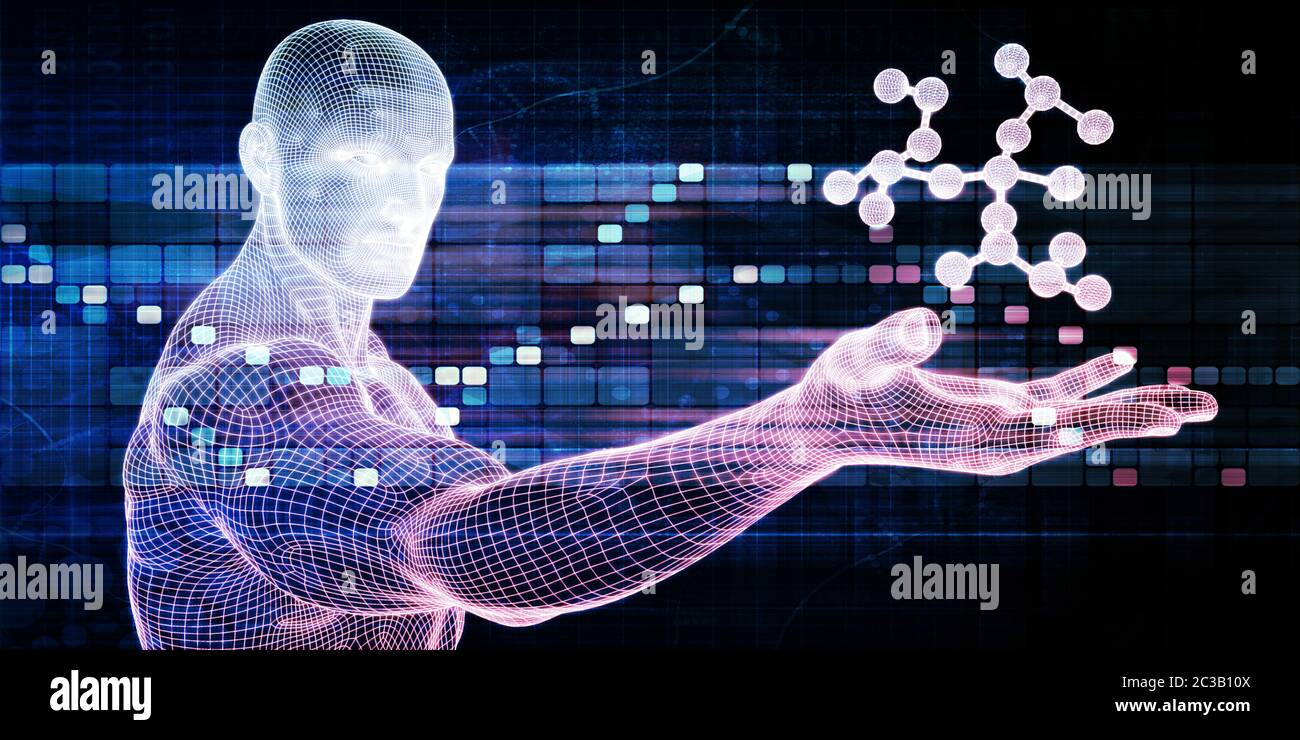 Science Creation with New Scientific Discovery Concept Stock Photo - Alamy