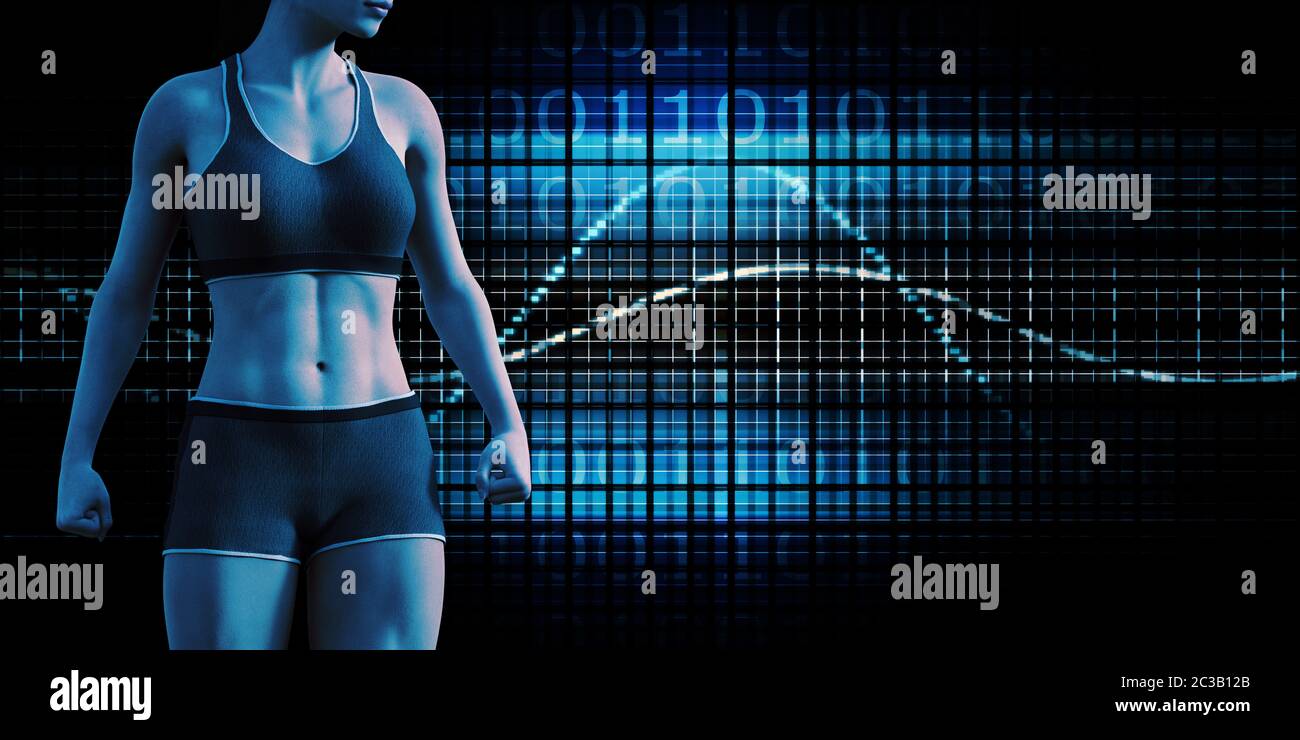 Human Body Presentation Background for Medical Anatomy Art Stock Photo ...