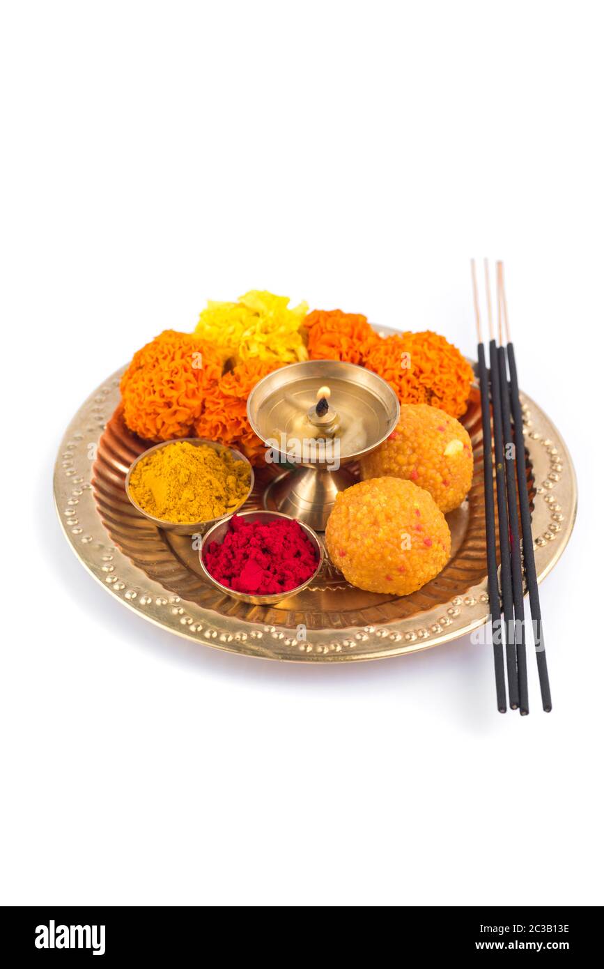 Goddess thali Cut Out Stock Images & Pictures - Alamy