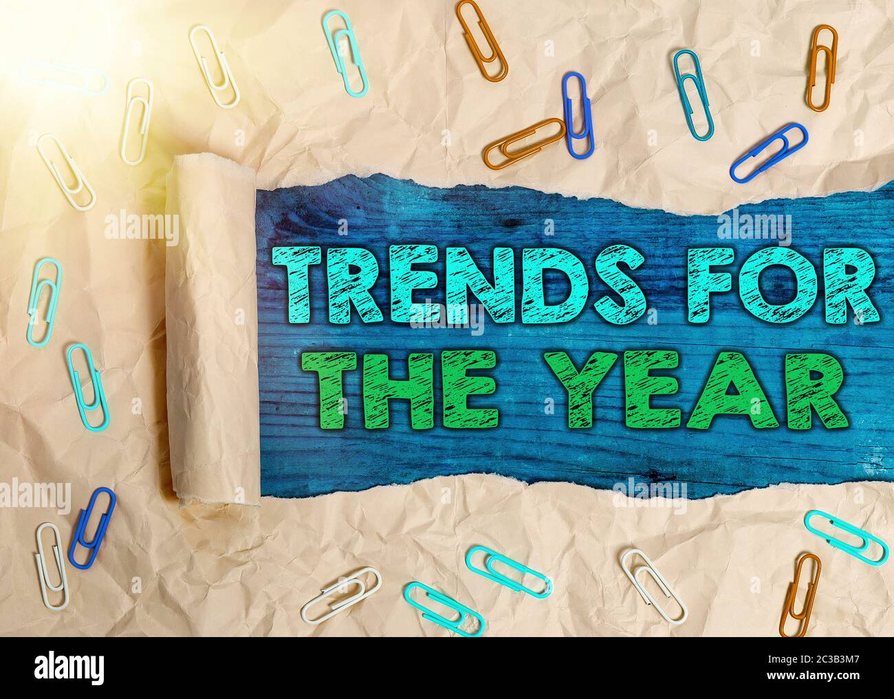 Word writing text Trends For The Year. Business photo showcasing ...