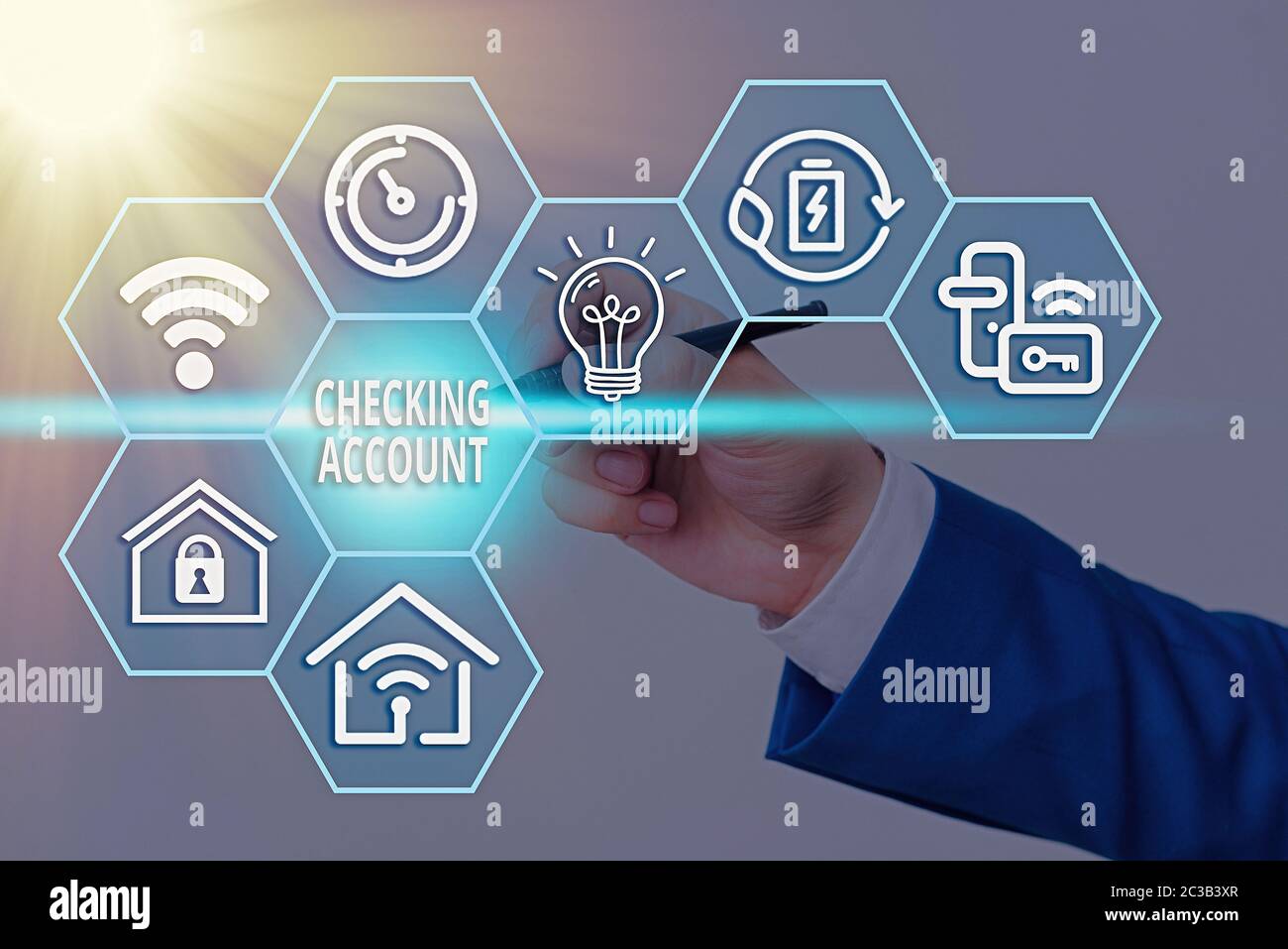 Handwriting text writing Checking Account. Conceptual photo ...