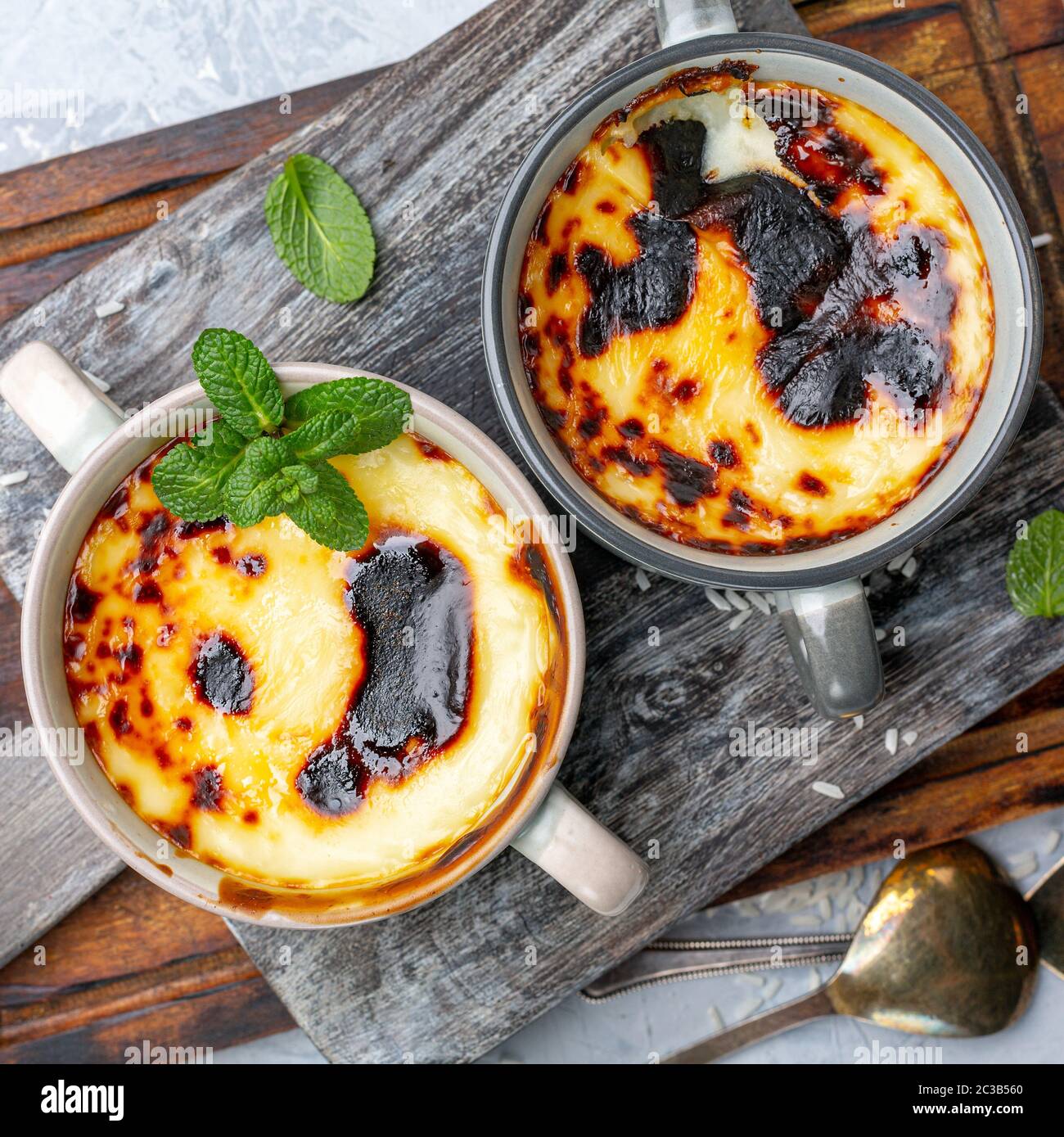 Traditional turkish rice pudding hi-res stock photography and images ...