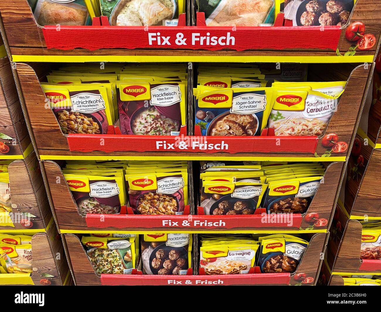 Maggi logo hi-res stock photography and images - Alamy