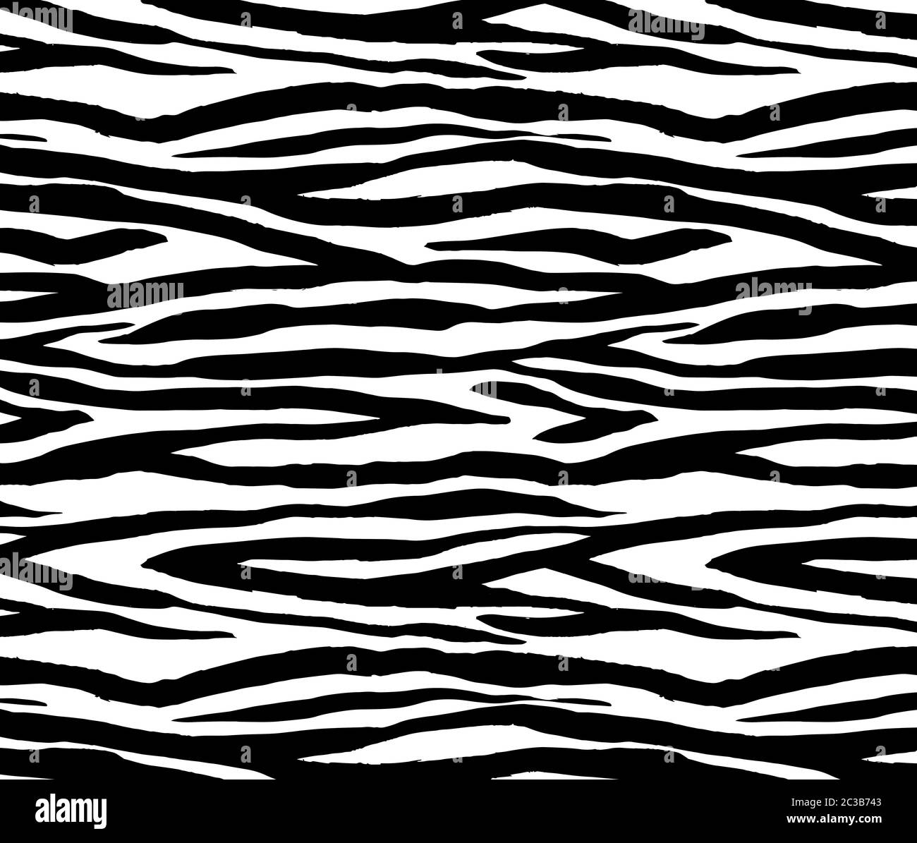 black and white zebra striped pattern design Stock Photo - Alamy