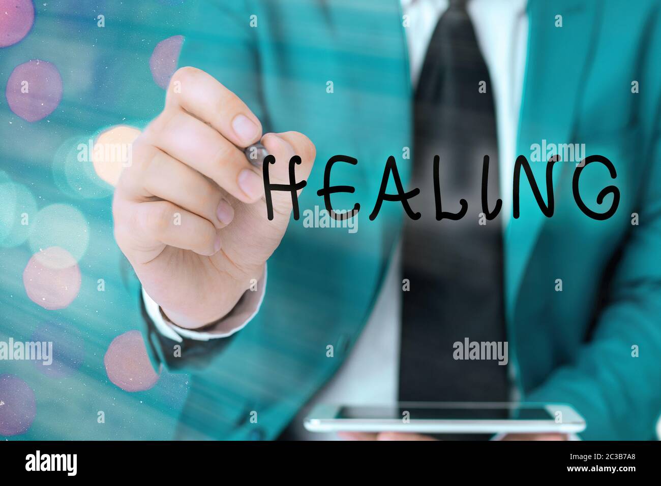 Word writing text Healing. Business photo showcasing process of the ...