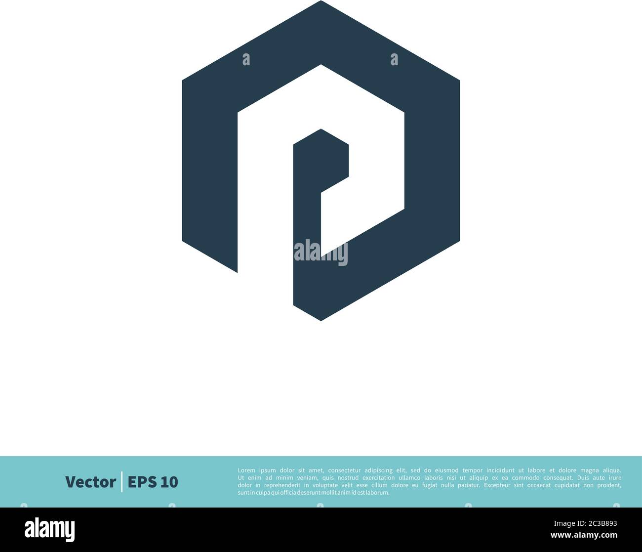 P hexagon hi-res stock photography and images - Alamy