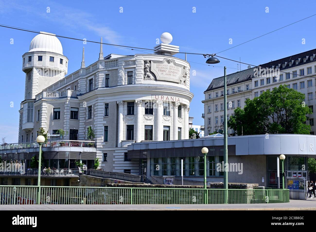 Wiener urania hi-res stock photography and images - Alamy