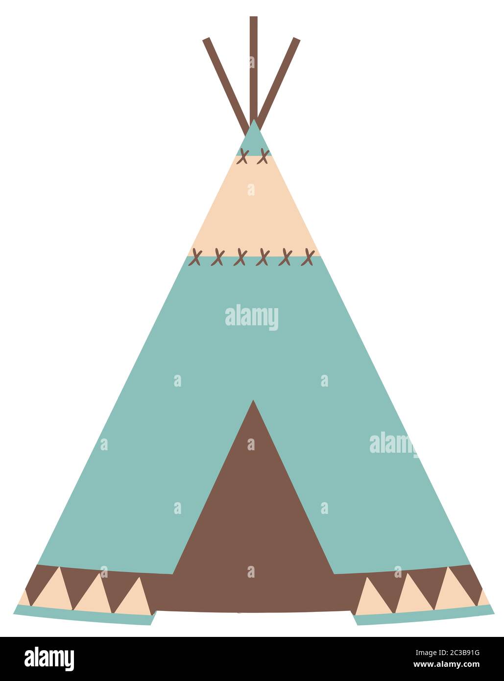 native american tribes tent indian ancient traditional illustration ...