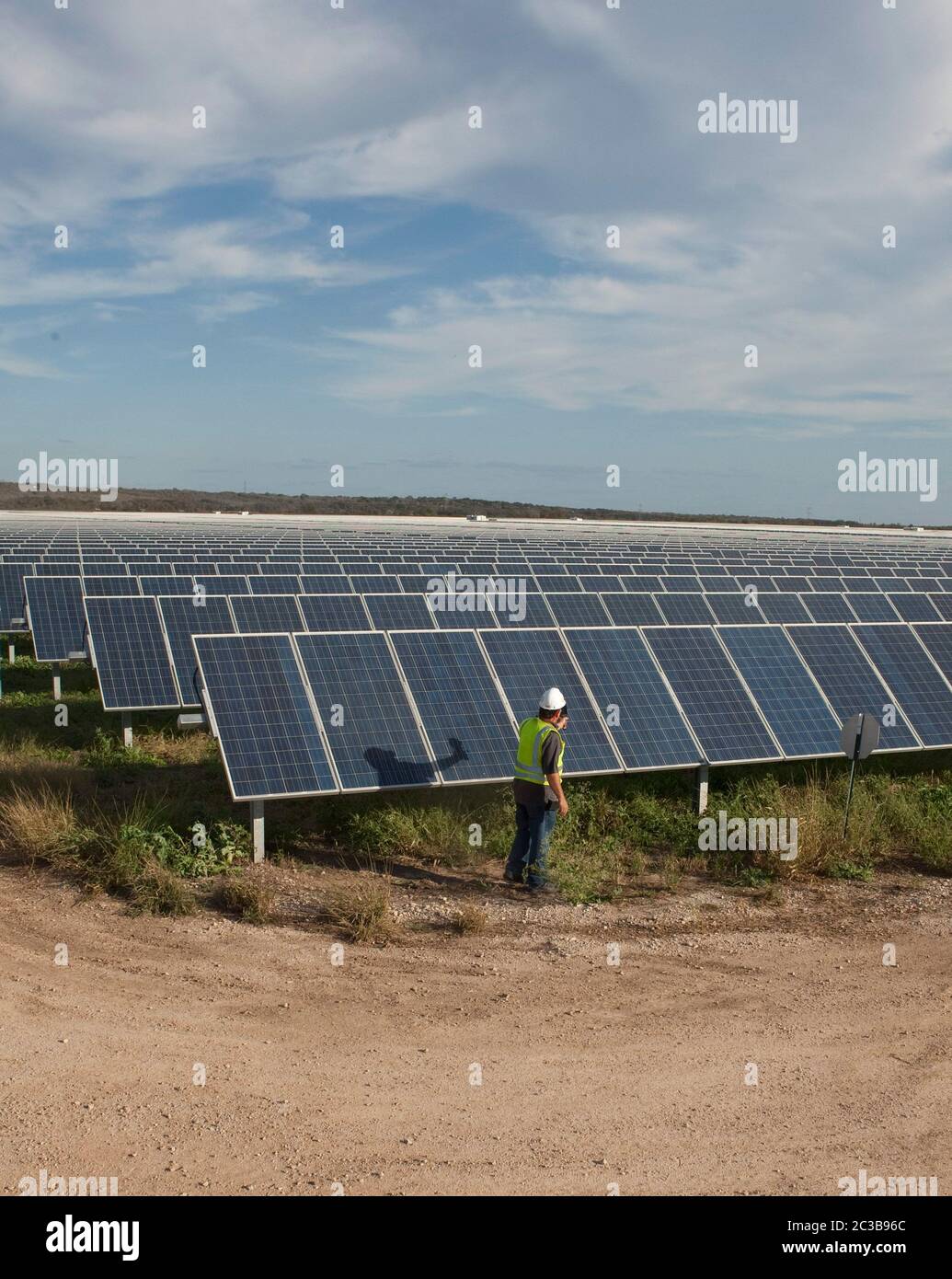 Manor Texas USA, 2012: White male uses thermal imaging camera to ...