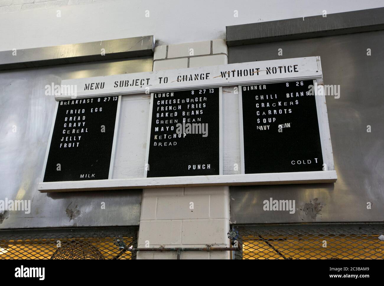 Prison food hi-res stock photography and images - Alamy