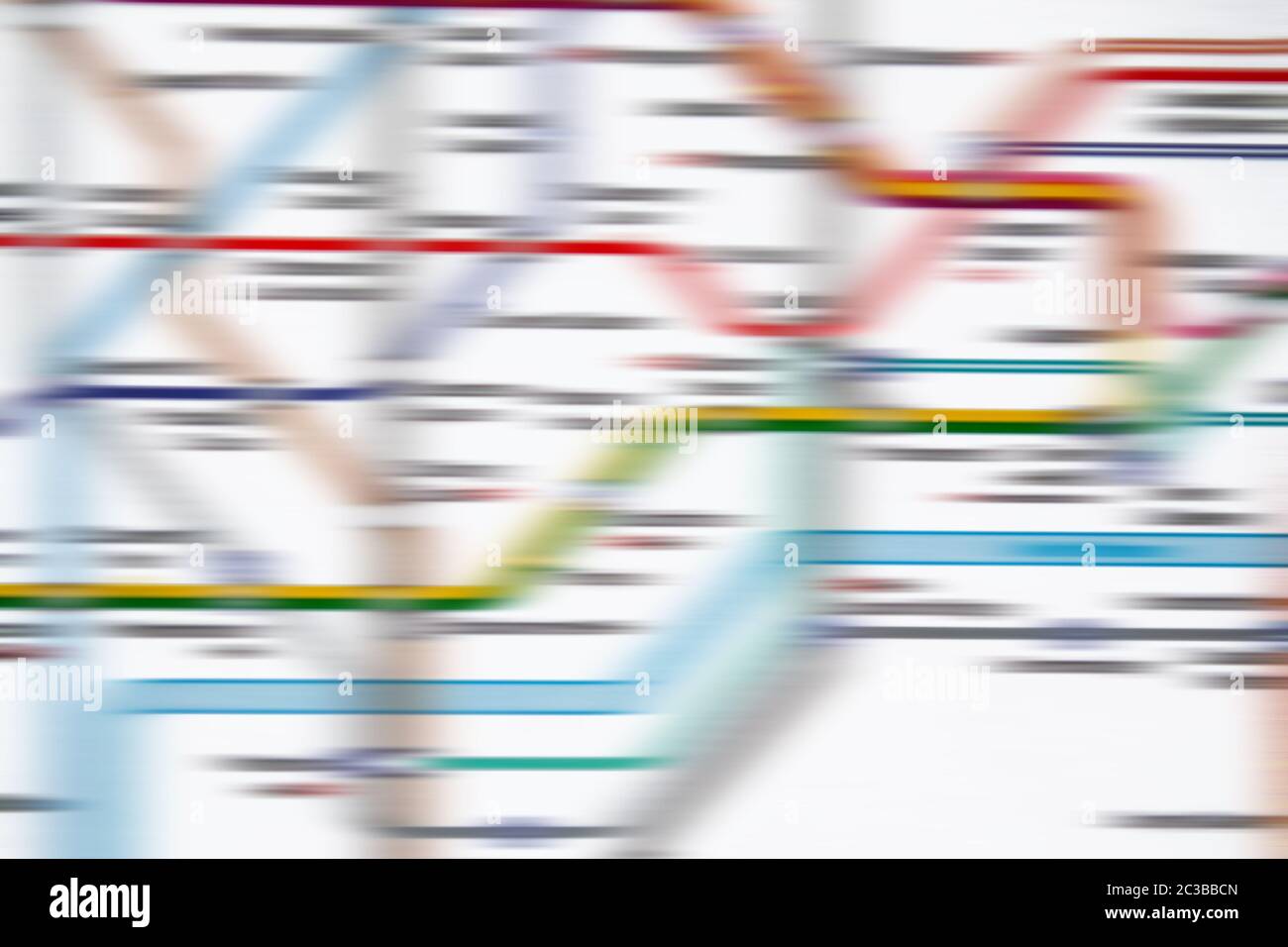 Blurred London Underground tube map background Stock Photo - Alamy