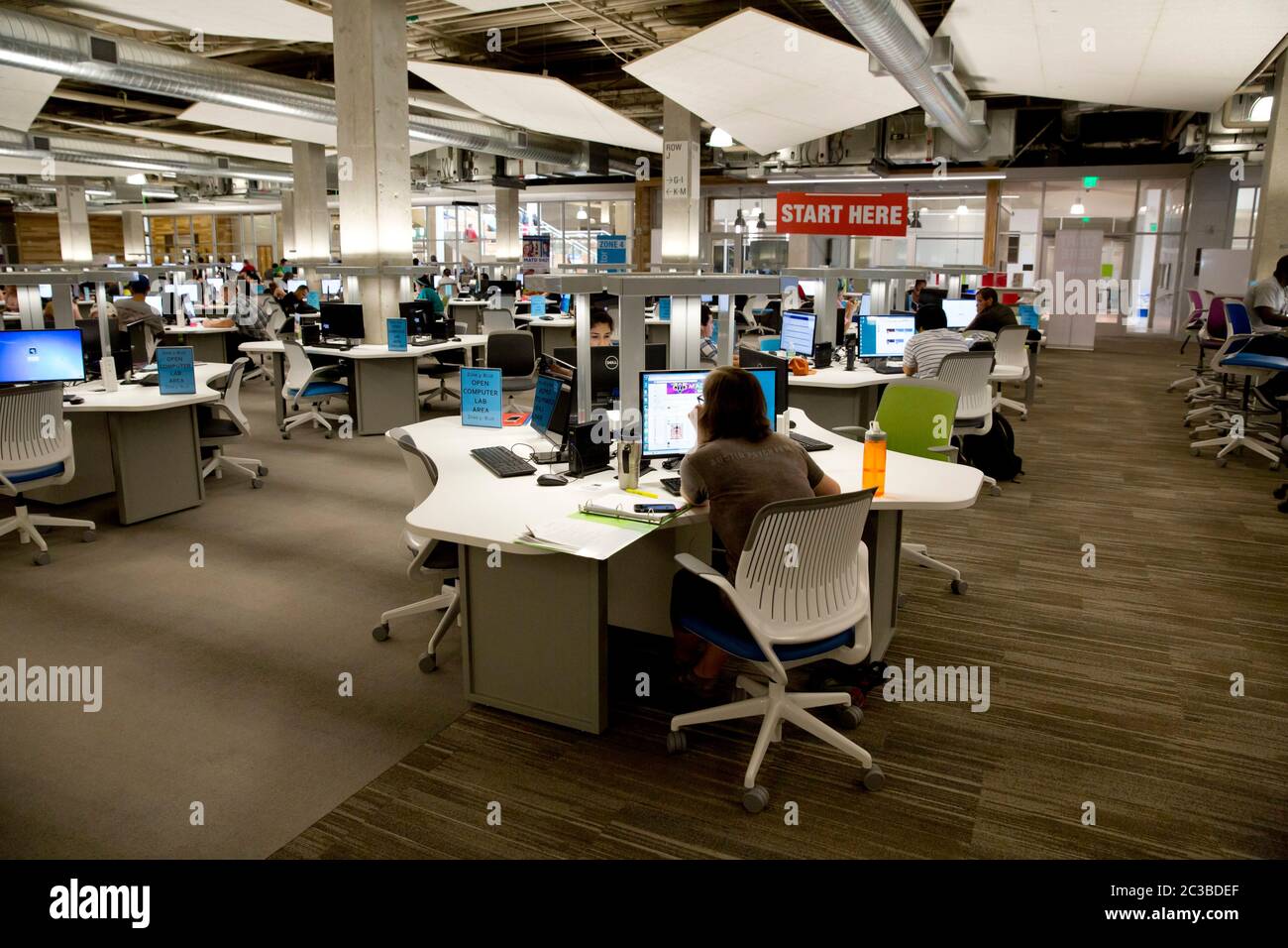 Community center interior hi-res stock photography and images - Alamy