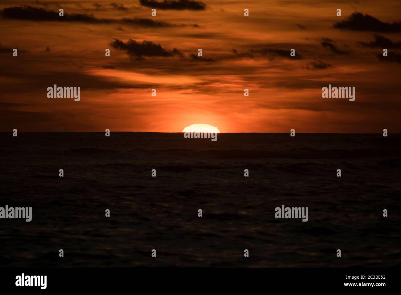 amazing sunset beach view theme photo Stock Photo - Alamy