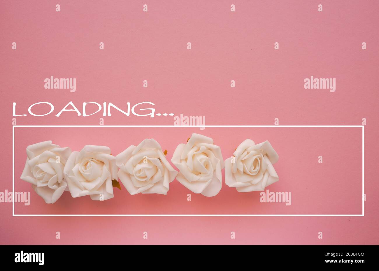 Loading bar template hi-res stock photography and images - Alamy