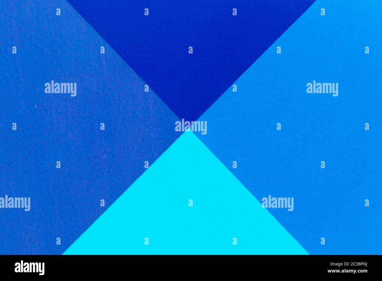 Abstract blue color paper textured background with copy space for ...